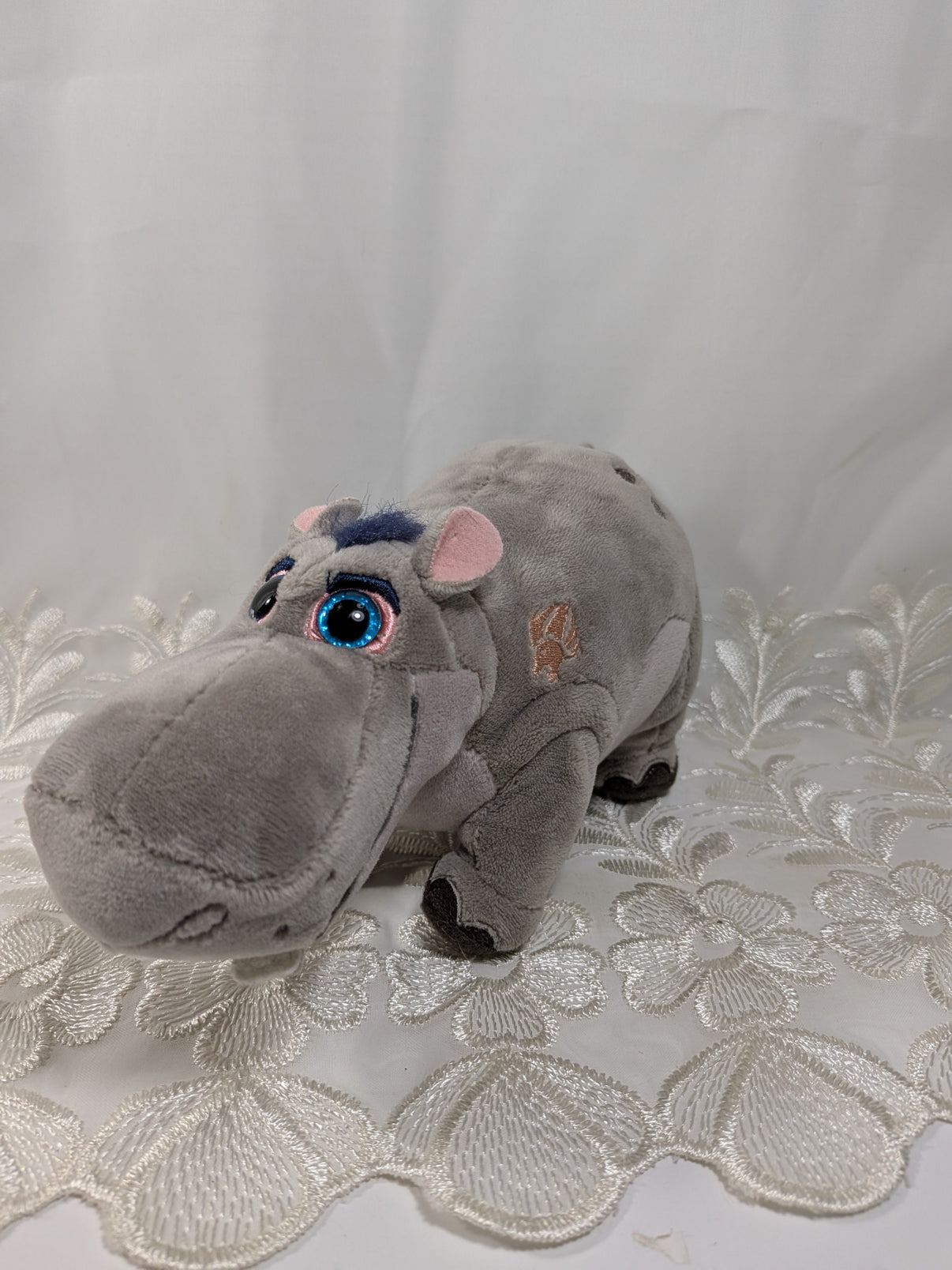 Ty Beanie Babies Sparkle - Beshte The Hippo From The Lion Guard *read ...