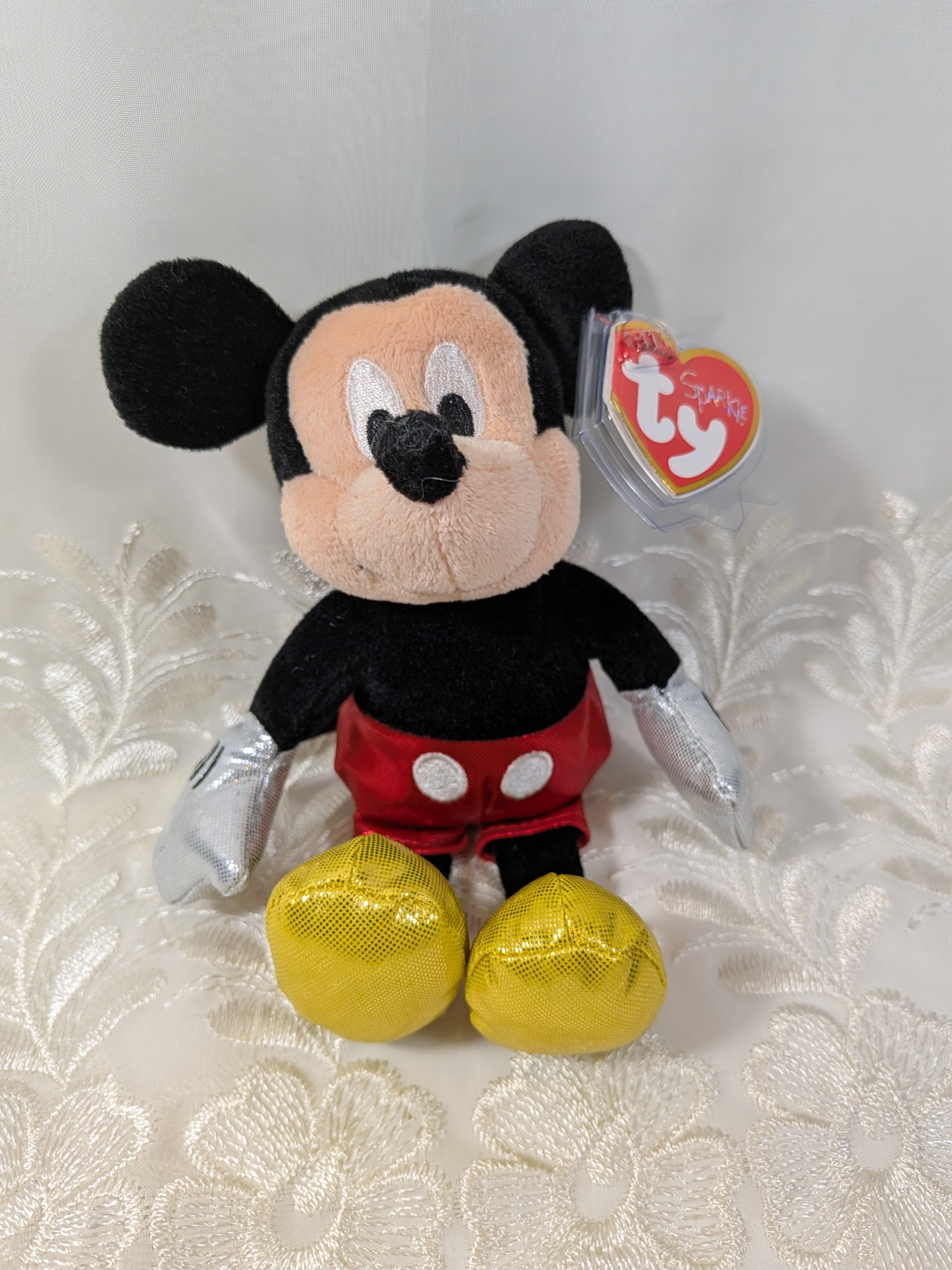Ty Sparkle Collection - Mickey Mouse the mouse from Disney (7.5 in ...